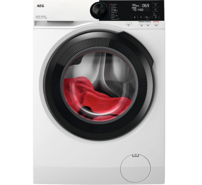 AEG LFR62844B 8kg 1400 Spin Washing Machine - White - AEG - Laundry ...