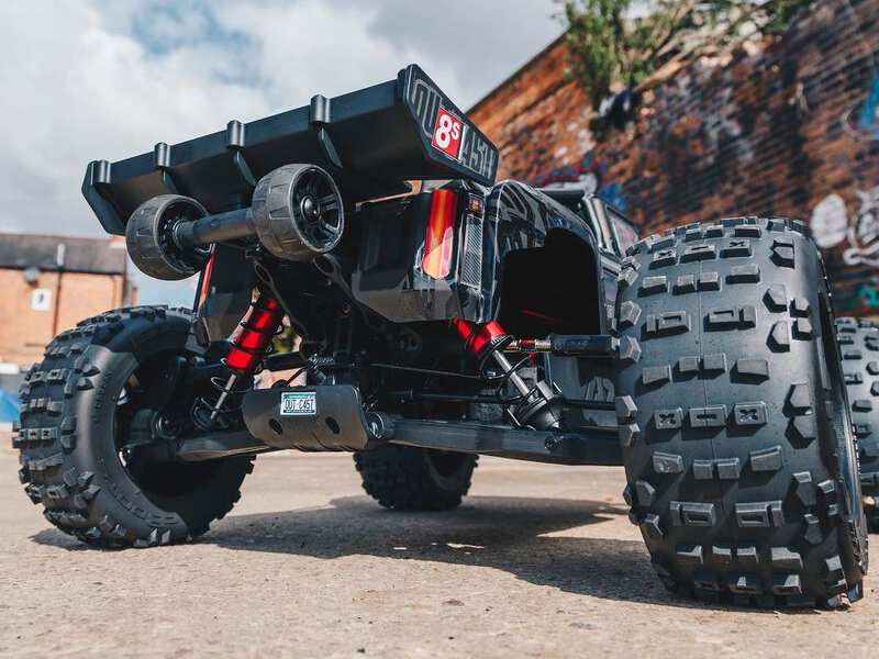 Arrma - Outcast 4X4 1/5 EXtreme Bash Roller Stunt Truck, Black ARA5210B ...