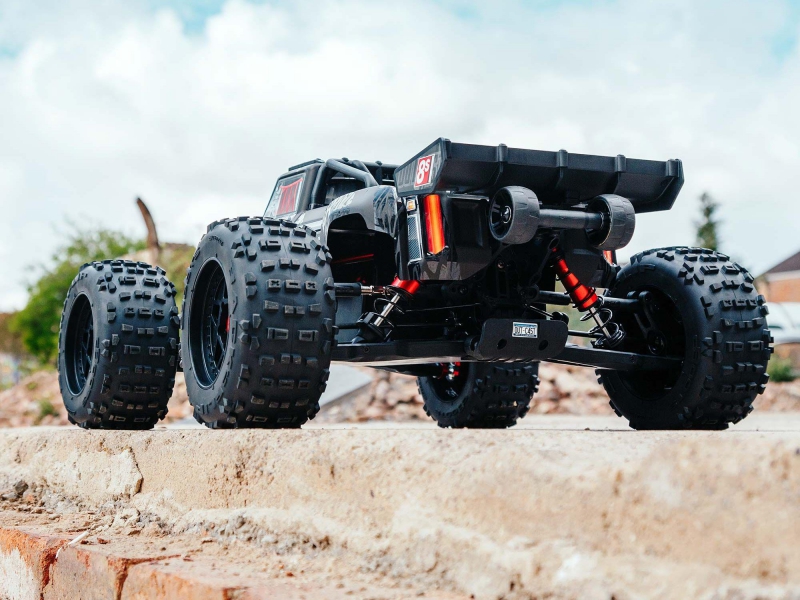 Arrma - Outcast 4X4 1/5 EXtreme Bash Roller Stunt Truck, Black ARA5210B ...