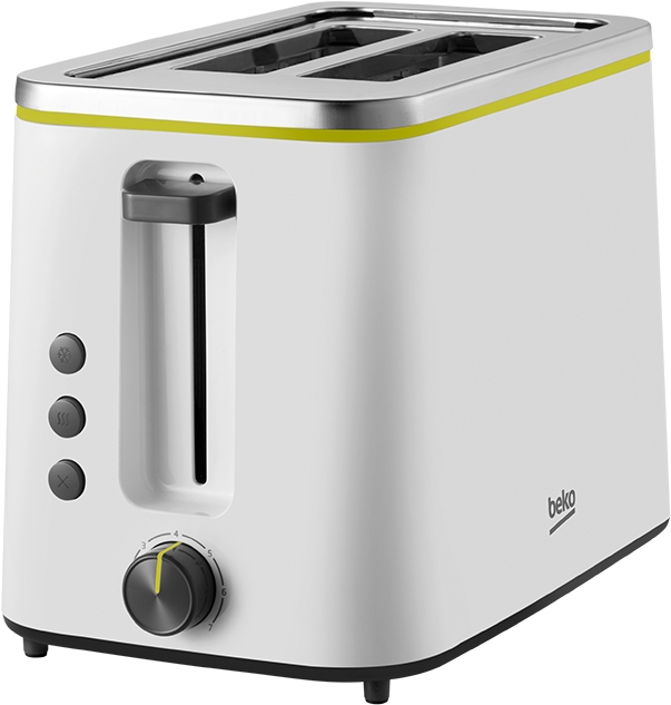 Beko TAM4321W 2 Slice Toaster - White - Beko - Small Appliances ...