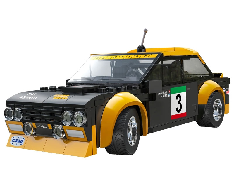 CaDA Fiat Abarth 131 - 216 pcs C51092W - CaDA - RC Models > RTR ...