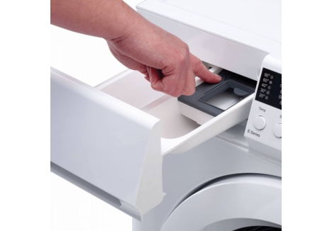 Ebac AWM74D2HWH 7KG 1400RPM Washing Machine with Dual Fill In White ...