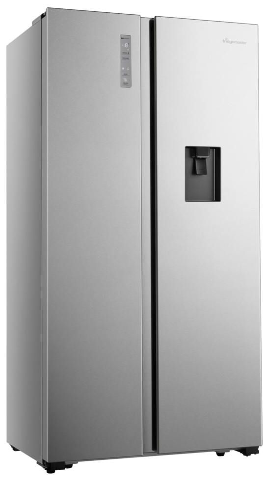 FRIDGEMASTER MS91521FFS Non Plumbed American Fridge Freezer ...