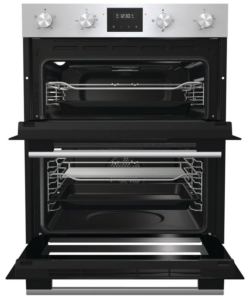 Hisense BID75211XUK 59.4cm Built Under Electric Double Oven - Stainless ...