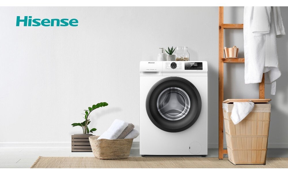 Hisense WFQP7012EVM 7kg Washing Machine White - Hisense - Laundry ...
