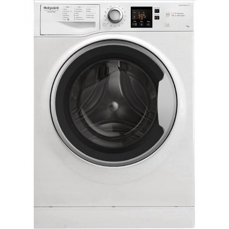 Hotpoint NSWE743UWS 7 kg 1400 Spin Washing Machine - White - A ...