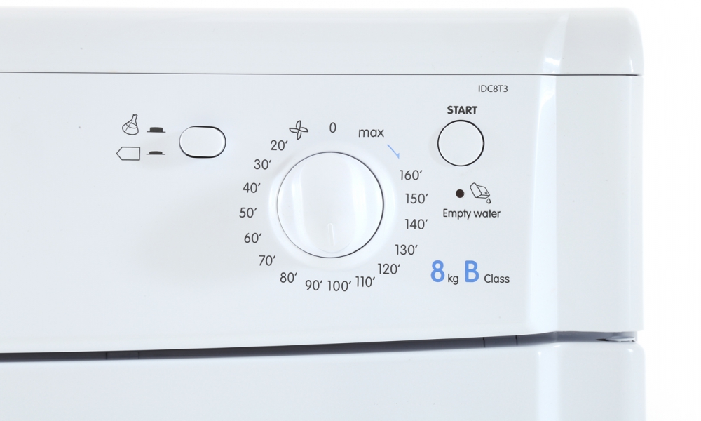 INDESIT Ecotime IDC8T3B Condenser Tumble Dryer In White - IDC8T3 ...