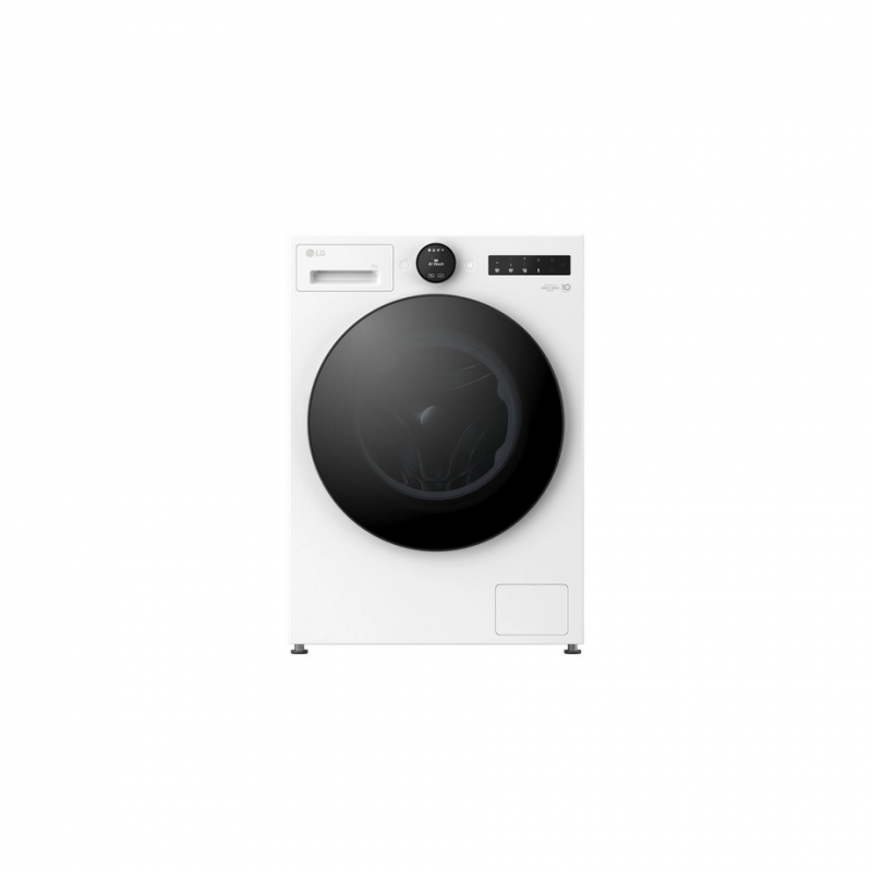 LG F4X7009TWB 9kg Washing Machine - White with TurboWash360 Technology