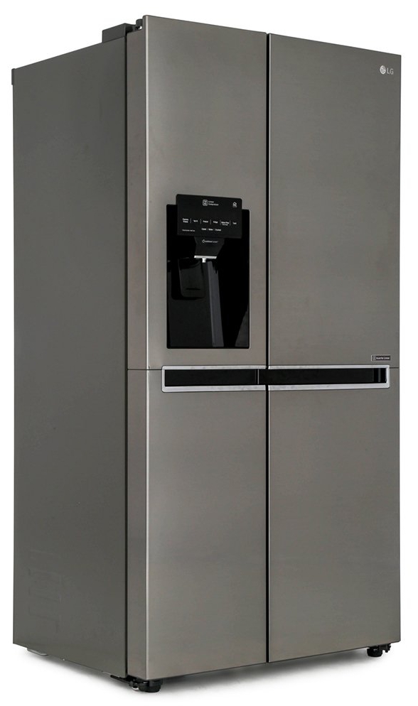 LG GSL760PZXV American Style Fridge Freezer Shiny Steel - F rated - LG ...
