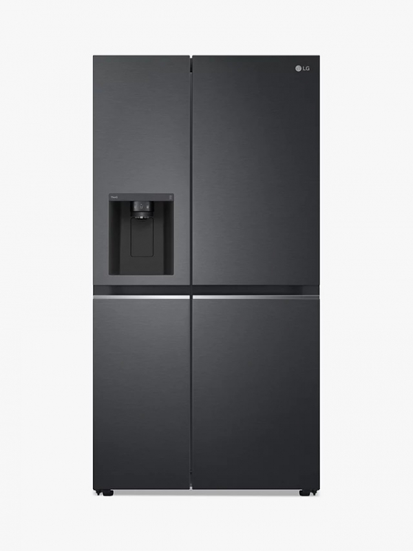 LG GSLV71MCTD Freestanding 60/40 American Fridge Freezer, Matte Black ...