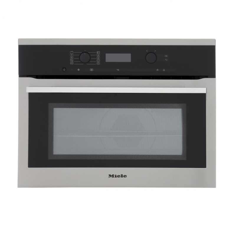Miele ContourLine H6100BM CleanSteel Built In Combination Microwave ...