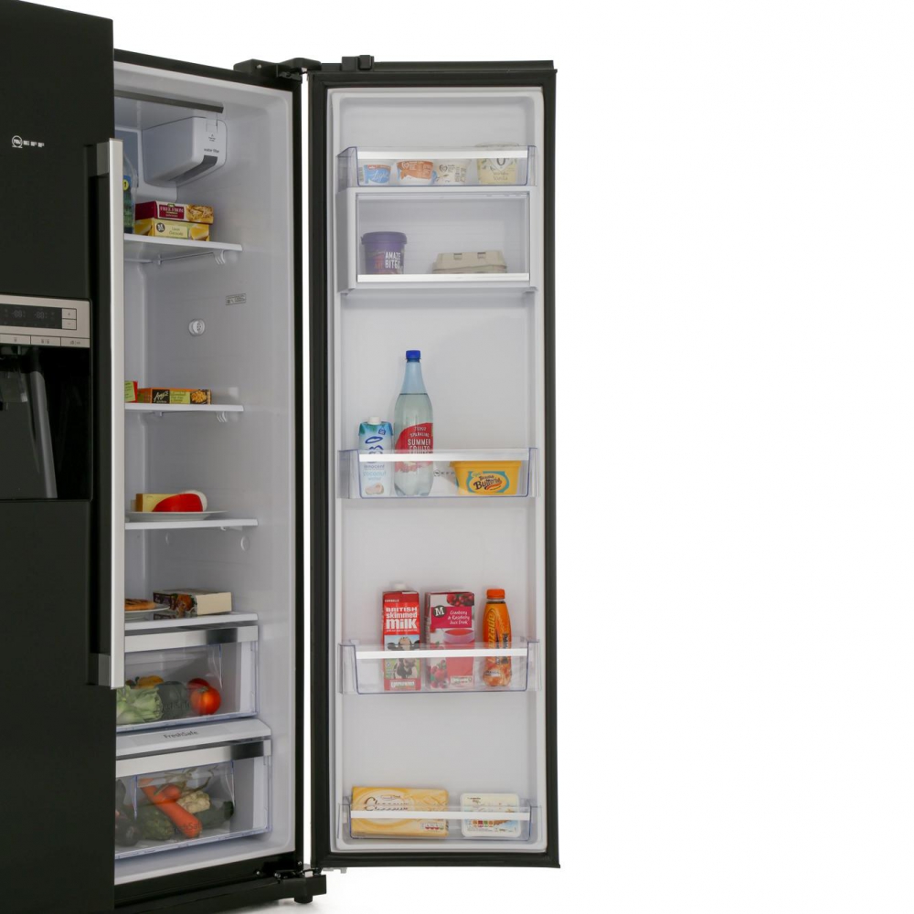 Neff KA3902B20G Side-by-side American Fridge Freezer With Ice & Water ...