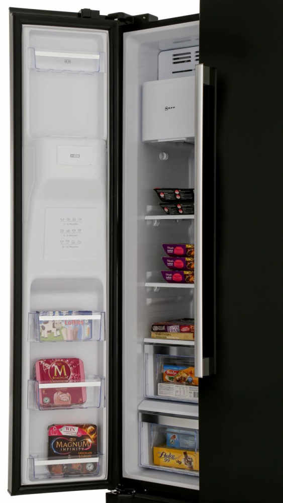 Neff KA3902B20G Side-by-side American Fridge Freezer With Ice & Water ...