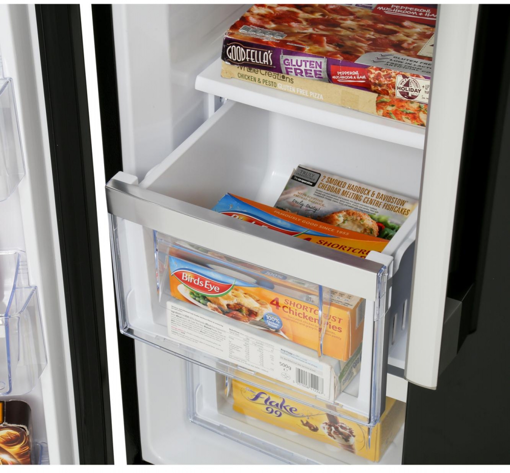 Neff KA3902B20G Side-by-side American Fridge Freezer With Ice & Water ...