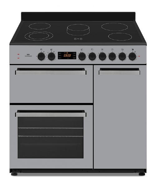 NEW WORLD NW90C3ST 90CM INOX ELECTRIC CERAMIC RANGE COOKER - New World ...