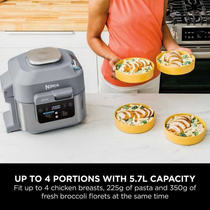 Ninja ON400UK Speedi 10-in-1 Rapid Cooker Grey Multi-Cooker | Fast ...