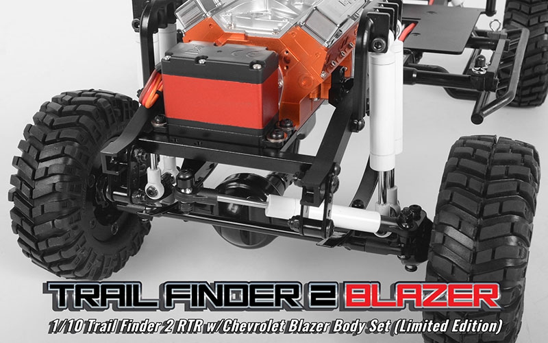 RC4WD Trail Finder 2 RTR w/Chevrolet Blazer Body Set (Limited Edition ...