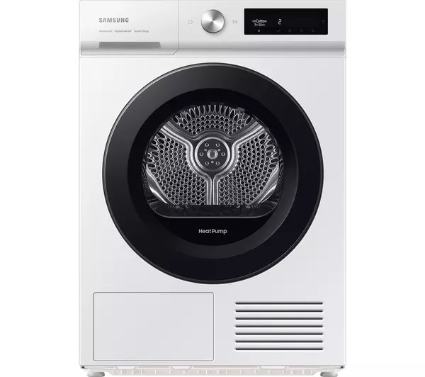 SAMSUNG Series 5+ OptimalDry DV90BB5245AW/S1 WiFi-enabled 9 kg Heat ...