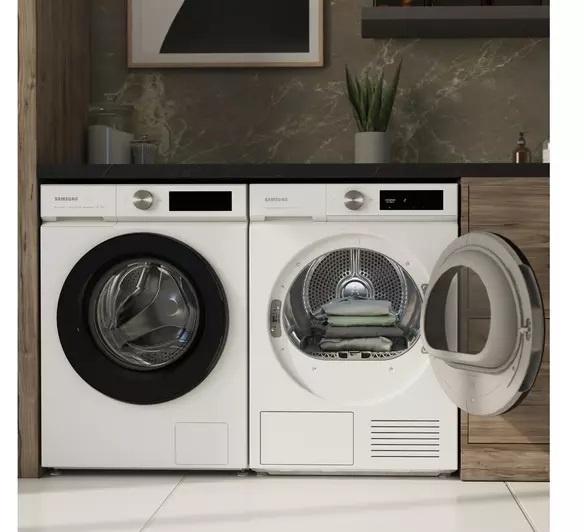 SAMSUNG Series 5+ OptimalDry DV90BB5245AW/S1 WiFi-enabled 9 kg Heat ...