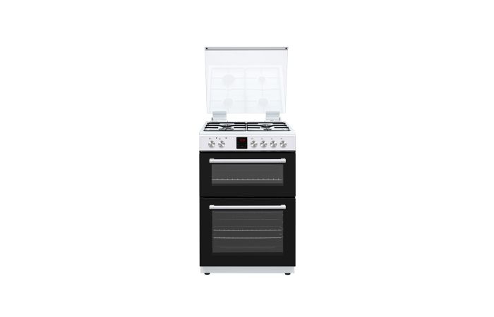 Teknix TKGD60W Double Oven Gas Cooker 60Cm White - Teknix - Cooking ...