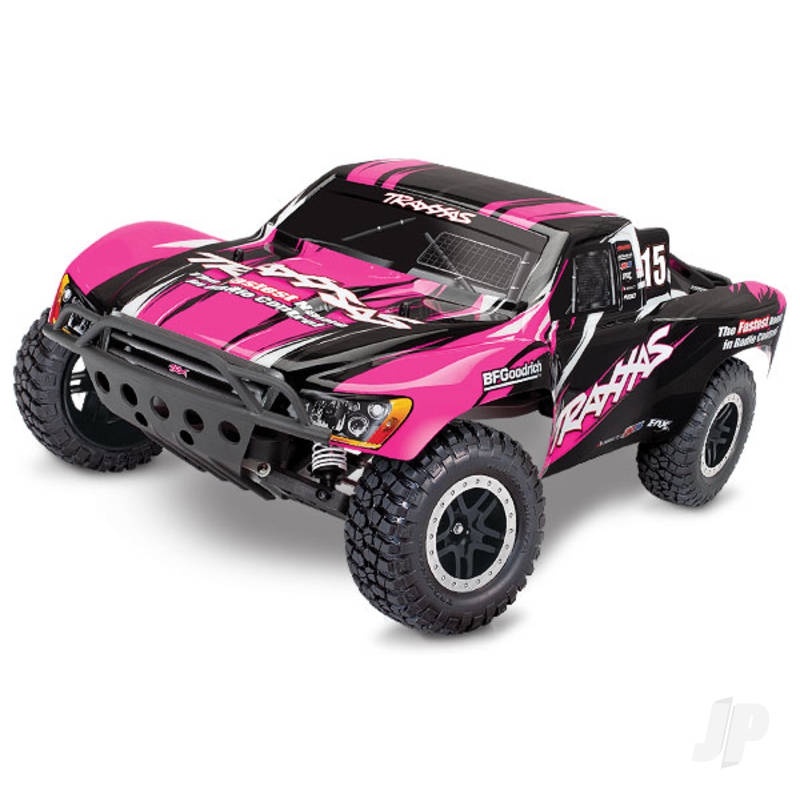 Traxxas - Pink Slash 1:10 2WD Short Course Racing Truck (+ TQ, XL-5 ...