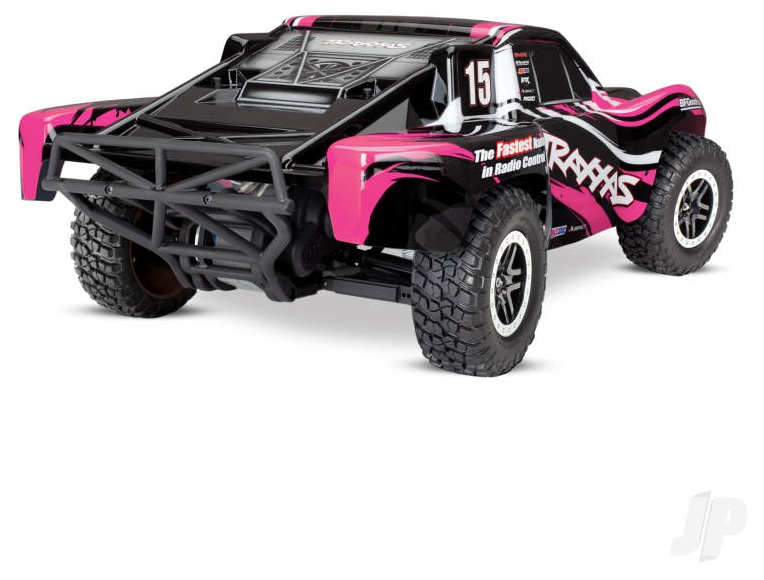 Traxxas - Pink Slash 1:10 2WD Short Course Racing Truck (+ TQ, XL-5 ...