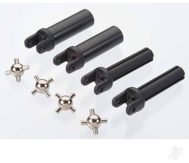 Traxxas Half shafts, heavy duty (external splined (2 pcs) / internal ...