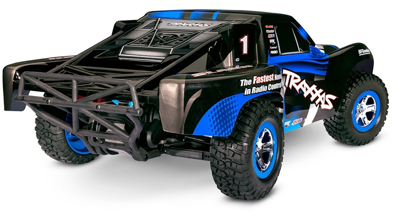 Traxxas Slash 1:10 2WD RTR XL-5 with Battery and USB Charger - Blue ...