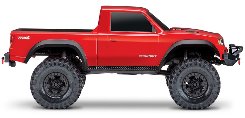 Traxxas TRX4 Sport 1:10 4X4 Electric All-Terrain Crawler Truck with ...