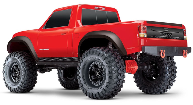 Traxxas TRX4 Sport 1:10 4X4 Electric All-Terrain Crawler Truck with ...
