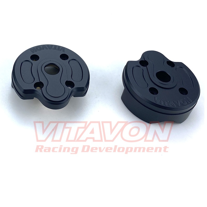 VITAVON CNC brass portal cover black edition for Axial SCX10 III and ...