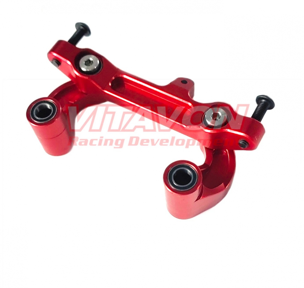 VITAVON V2 CNC Alu 7075 Steering Red Bell Crank For 56118 G2 Motors For ...