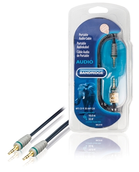 Appliance Electronics | Bandridge BAL3310 Portable Audio Cable 10.0 m