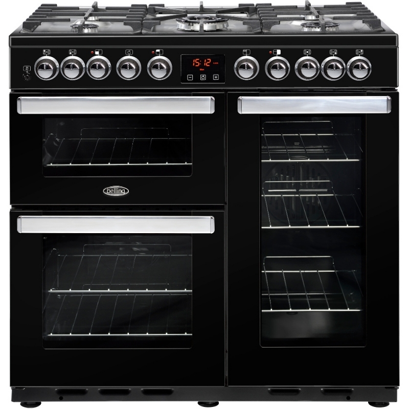 Appliance Electronics | Belling Cookcentre 444444105 90DFT DX Black ...