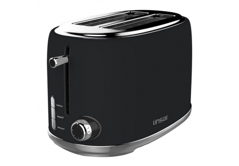 Appliance Electronics | Linsar KY865BLACK 2 Slice Toaster, Black