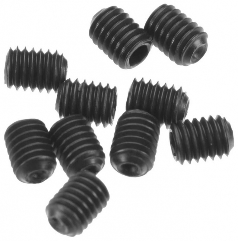 Axial M3 X 4MM Set Screw (BLACK) (10) Z-AXA0181 Axial Racing Spares