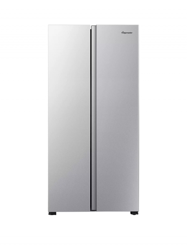 Fridgemaster MS83430FFS American Fridge Freezer - Silver - F Rated ...