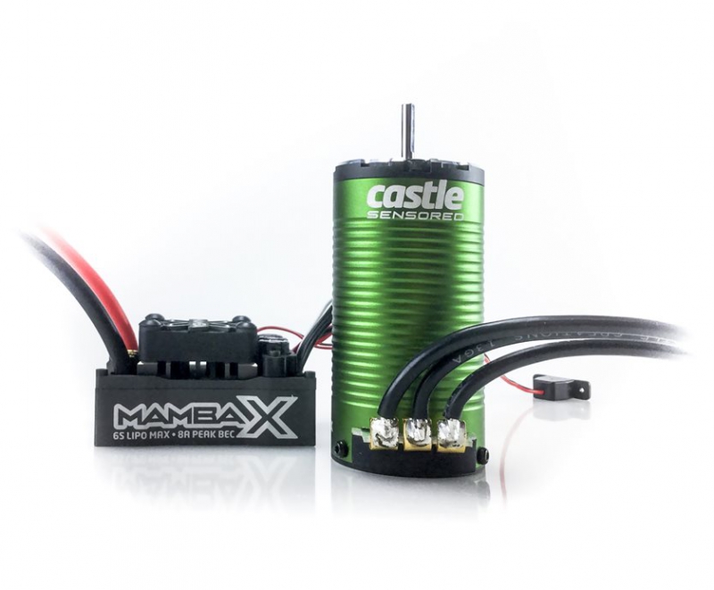 Appliance Electronics | CASTLE Mamba X SCT, Sensored, 25.2V WP Esc ...