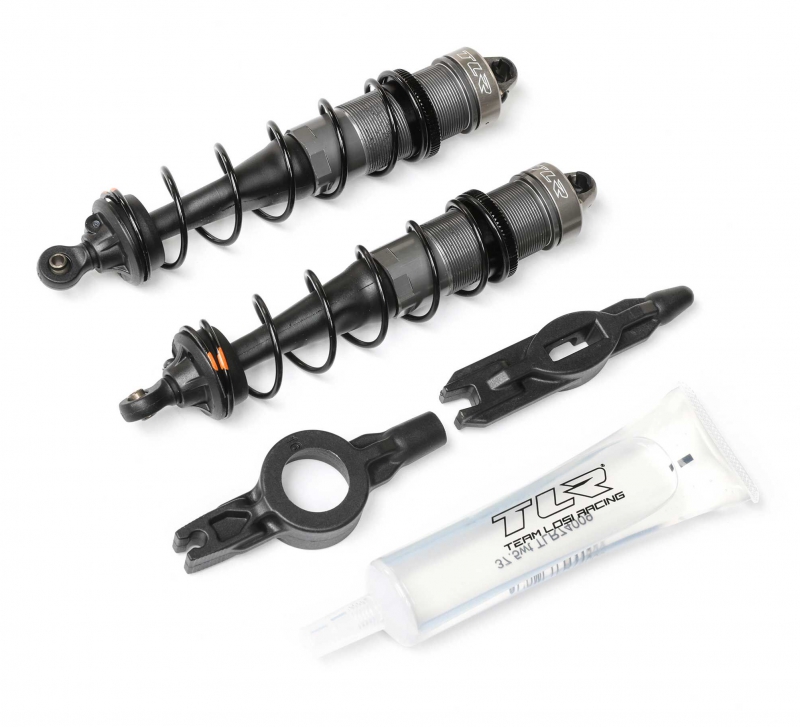 Appliance Electronics | TLR Front Shock Set, 125mm, Assembled (2): 8XT ...