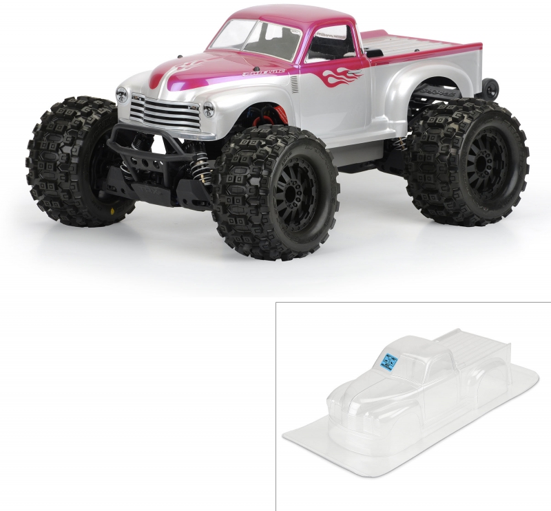 Appliance Electronics | PRO 1/10 Early 50's Chevy Clear Body: Stampede ...