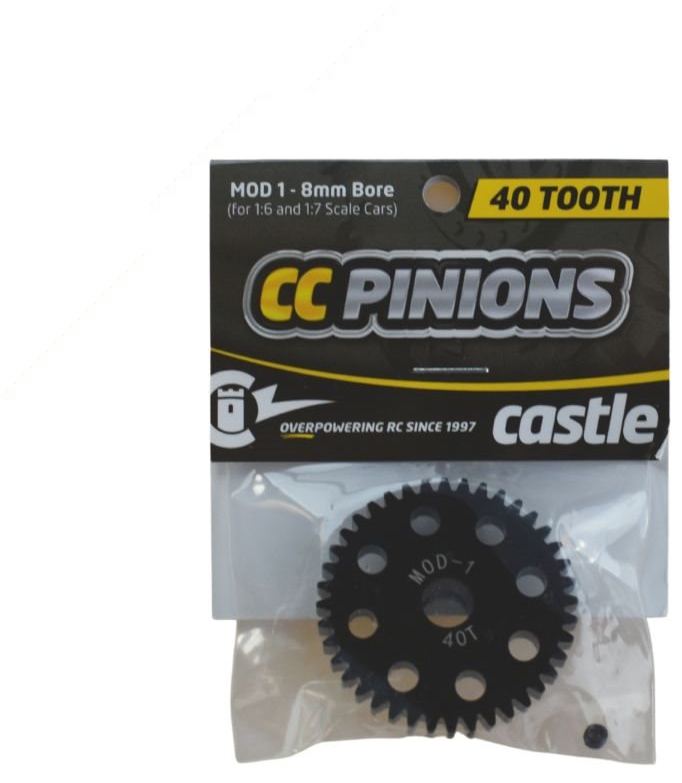 Appliance Electronics | CASTLE CC PINION 40T-MOD 1 8MM BORE M-CC010-0065-36