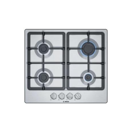 Appliance Electronics | Bosch PGP6B5B90 58.2cm Gas Hob - Stainless Steel