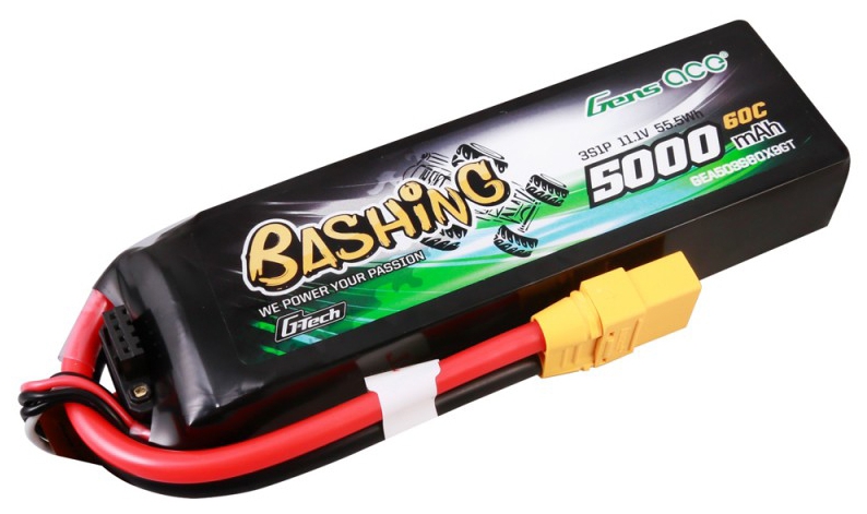 Appliance Electronics | Li-Po Car G-Tech 3S 11.1V 5000mAh 60C Bashing ...