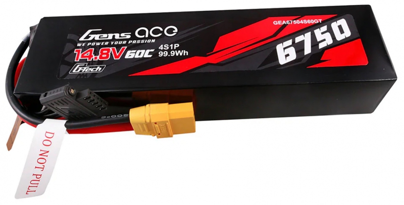 Appliance Electronics | GENSACE Li-Po Car G-Tech 4S 14.8V 6750mAh 60C ...