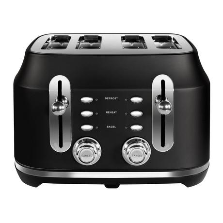 Appliance Electronics | Rangemaster RMCL4S201BK 4 Slice Toaster - Matte ...