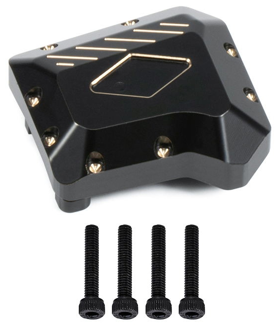 Appliance Electronics | RCO Axle Cover Black Brass TRX4/6 G-RCO-TRX022