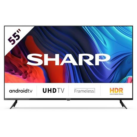 Appliance Electronics | Sharp 4T-C55FP1KL2AB 55" 4K UHD Android Smart TV
