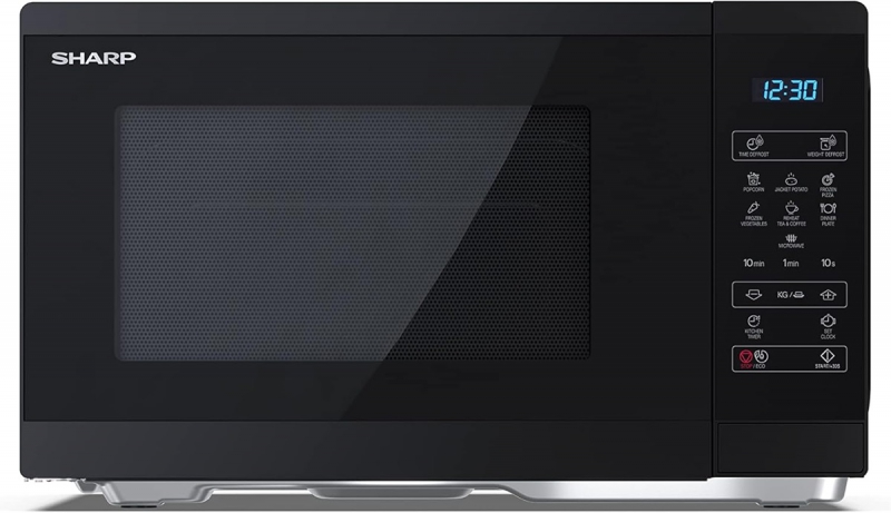 Sharp YC-MS252AU-B 25 Litres Microwave Oven - Black - Sharp - Cooking > Freestanding Microwaves ...