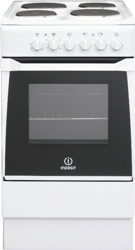 Appliance Electronics | Indesit IS50EW Single Electric Cooker in White ...