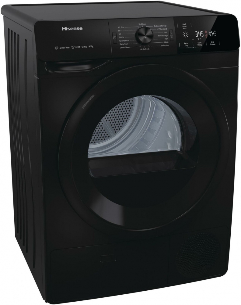Appliance Electronics | Hisense DHGE901B 9Kg Heat Pump Tumble Dryer ...
